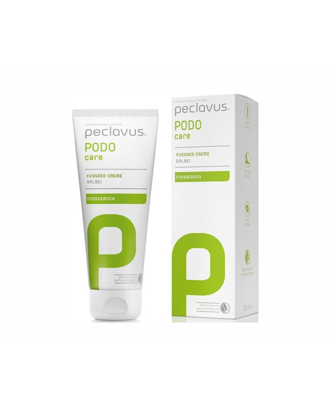 Peclavus - Fussdeo Creme 100ml - Professional & Beauty